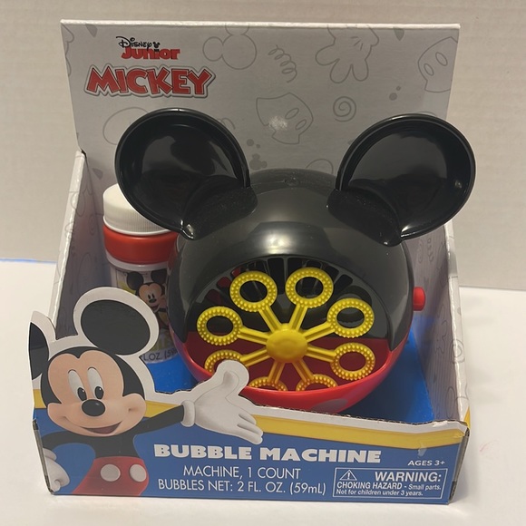 Disney | Toys | Disney Junior Mickey Mouse Bubble Machine New In Box ...